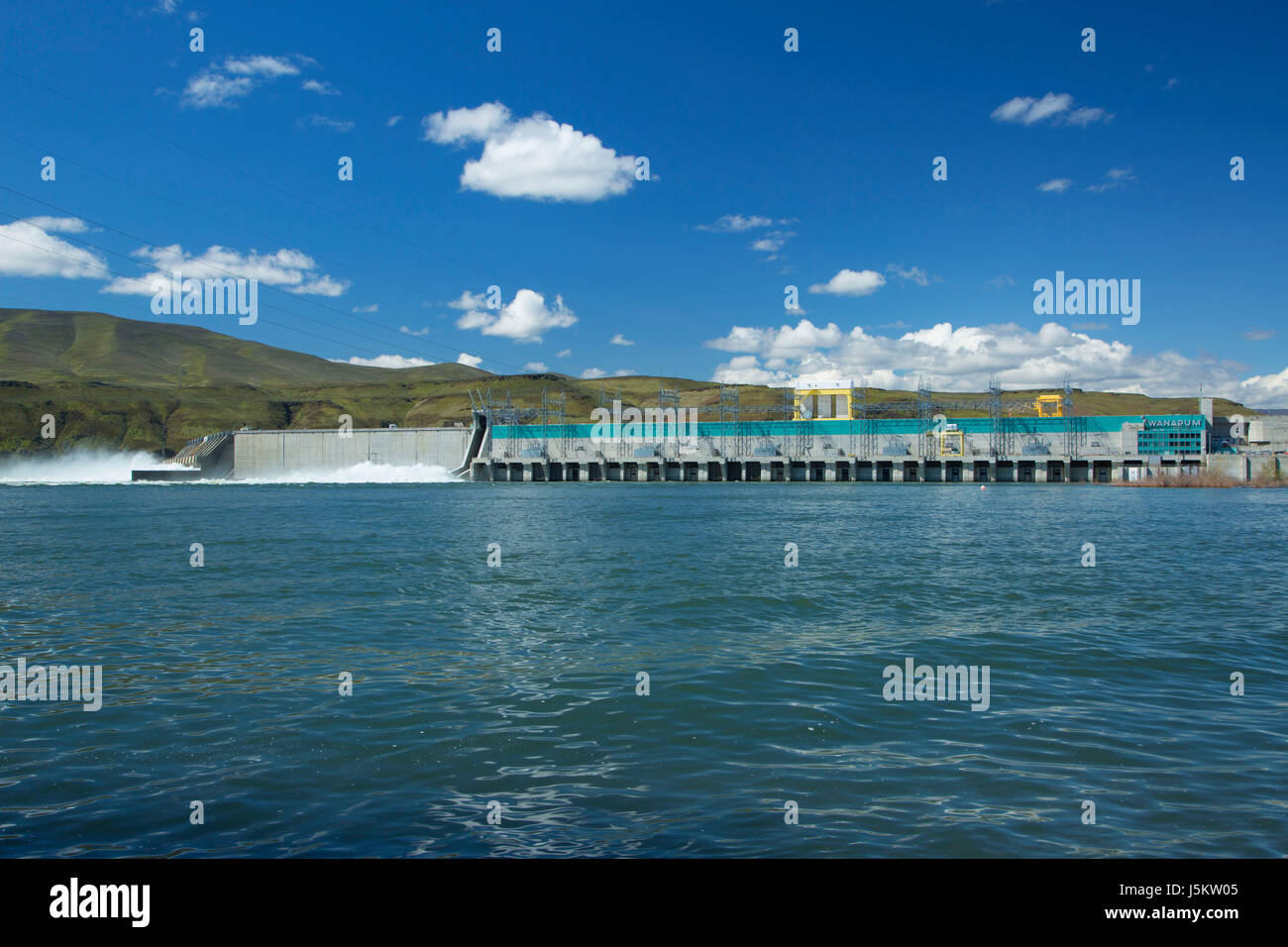 Wanapum Dam, Grant County, Washington Stock Photo - Alamy