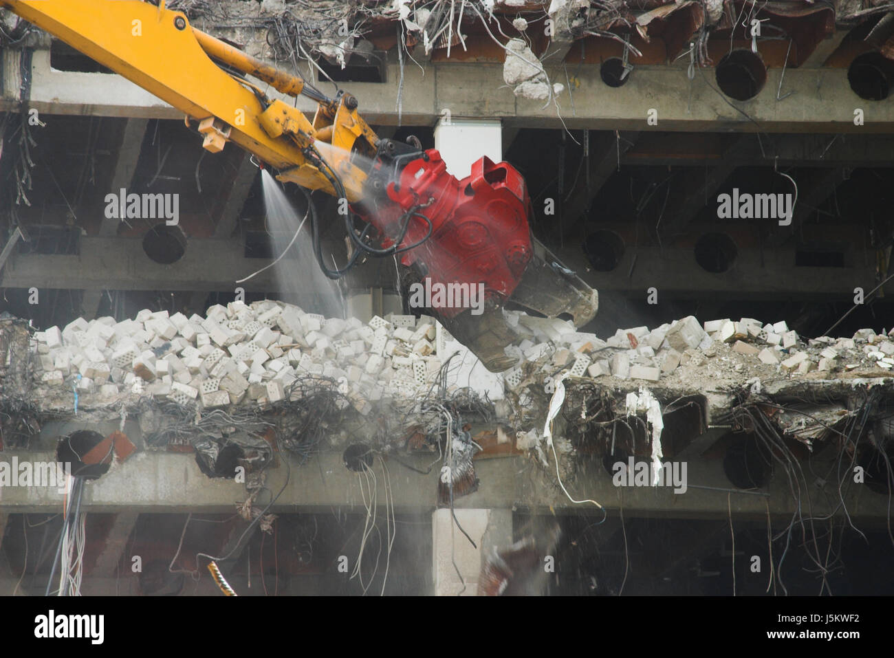 Ceiling demolition hi-res stock photography and images - Alamy