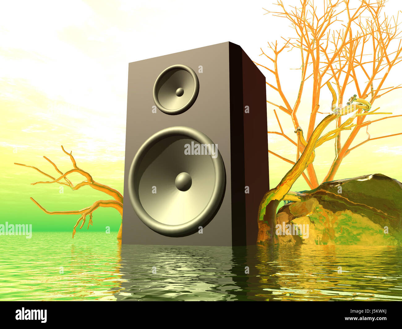 listen music sound tree illustration neon party celebration event noise ...