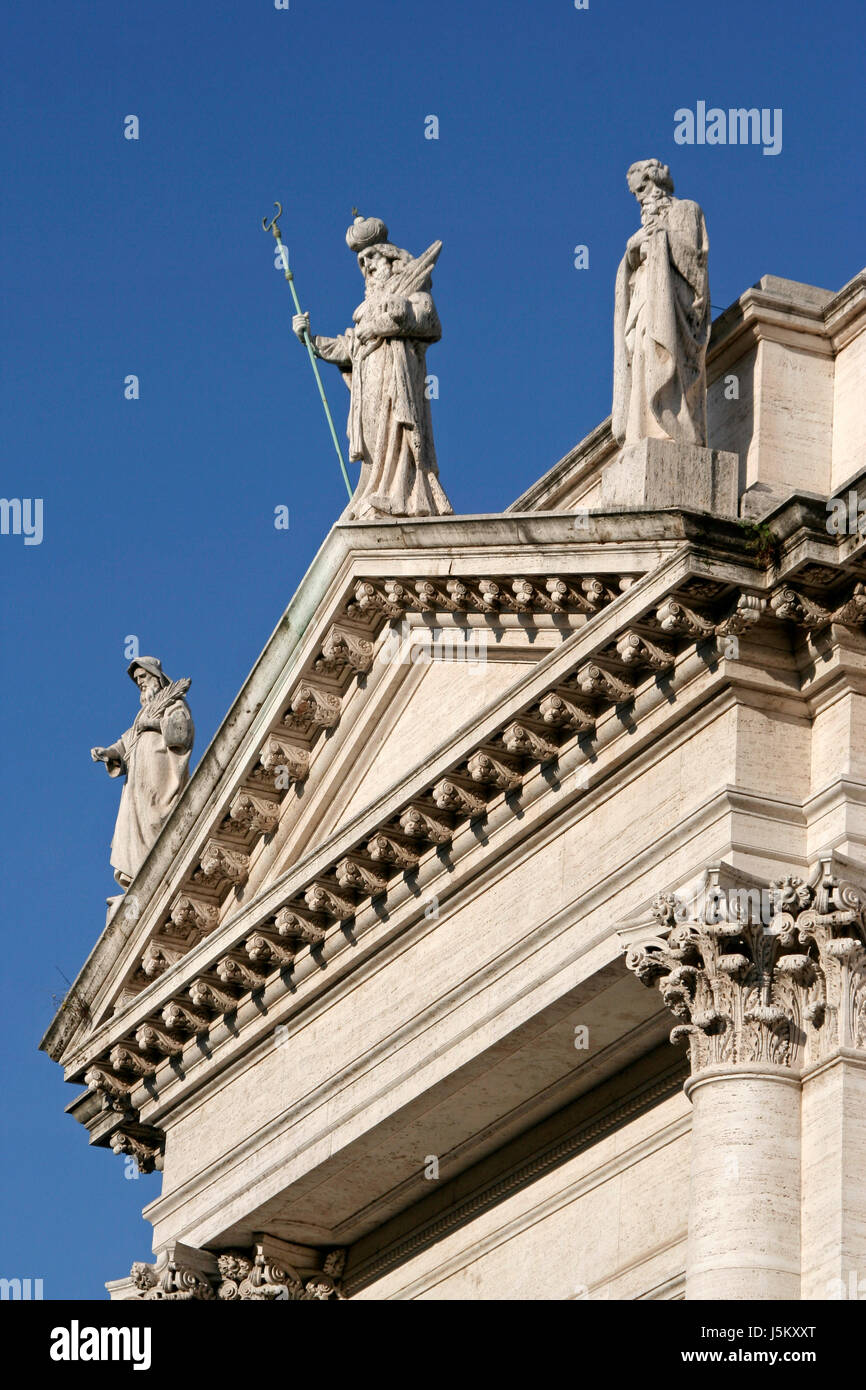 church wall Rome roma faiths style of construction architecture ...