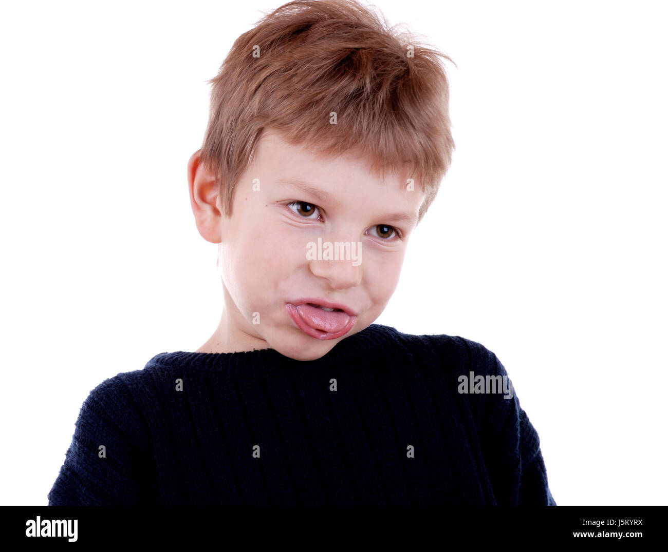 tongue irritated boredom bored bore snotty impolite cute young younger ...