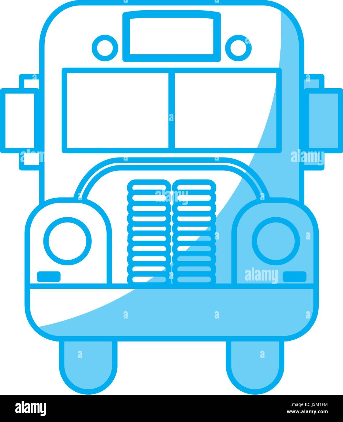 bus vehicle icon Stock Vector Image & Art - Alamy