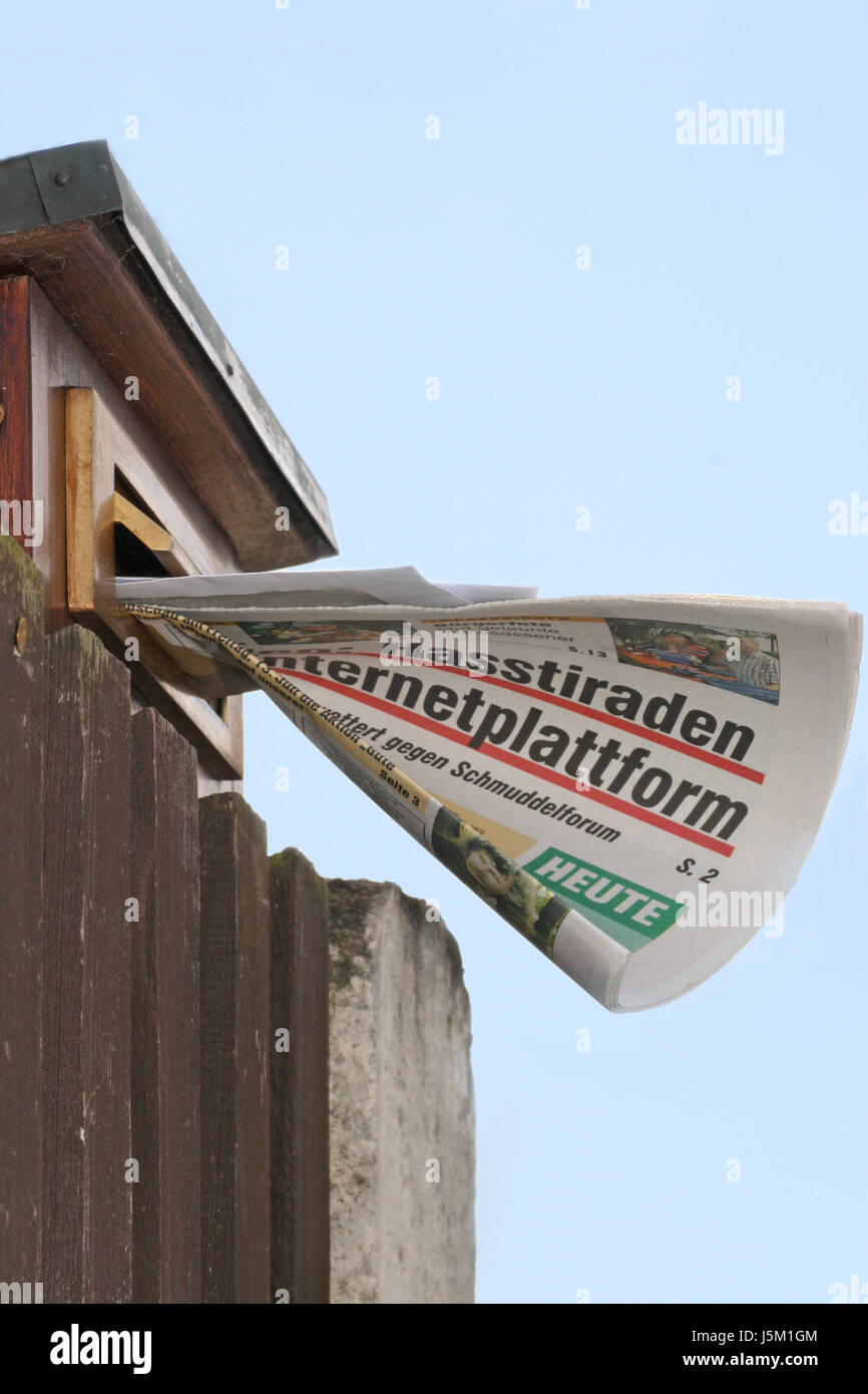 newspaper journal mailbox newspapers magazine letter mail daily paper ...