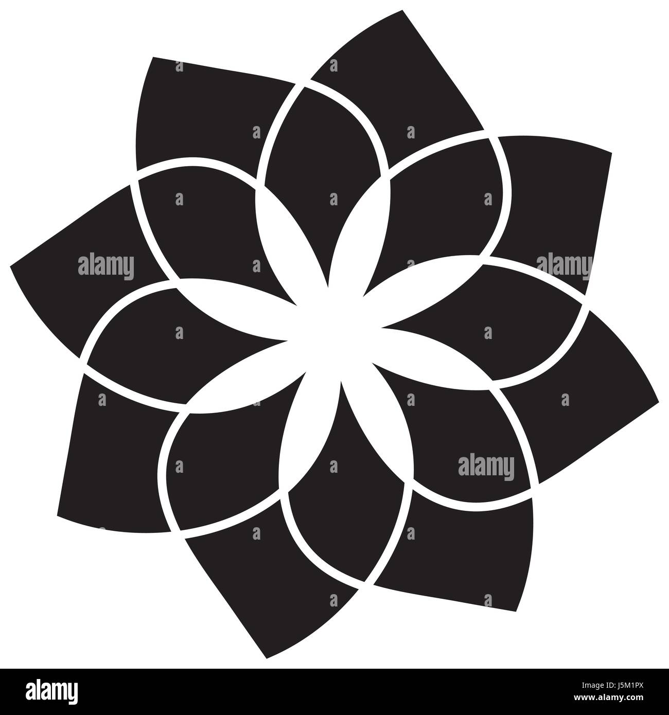 beautiful flower icon Stock Vector Image & Art - Alamy