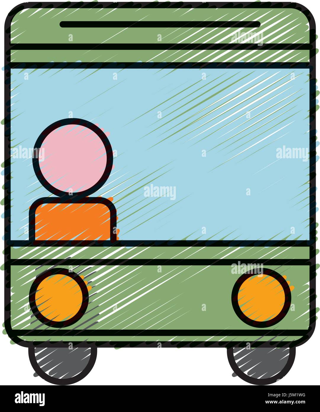bus vehicle icon Stock Vector Image & Art - Alamy