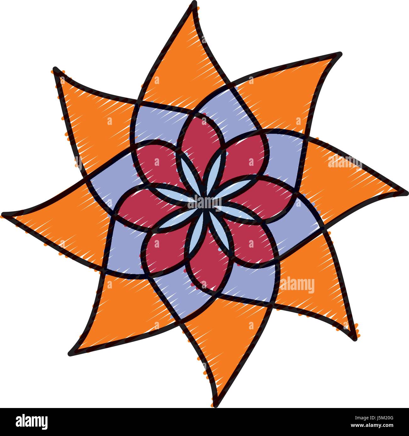 beautiful flower icon Stock Vector Image & Art - Alamy