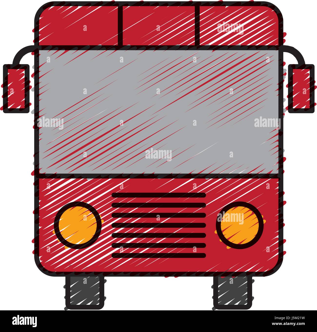 bus vehicle icon Stock Vector Image & Art - Alamy