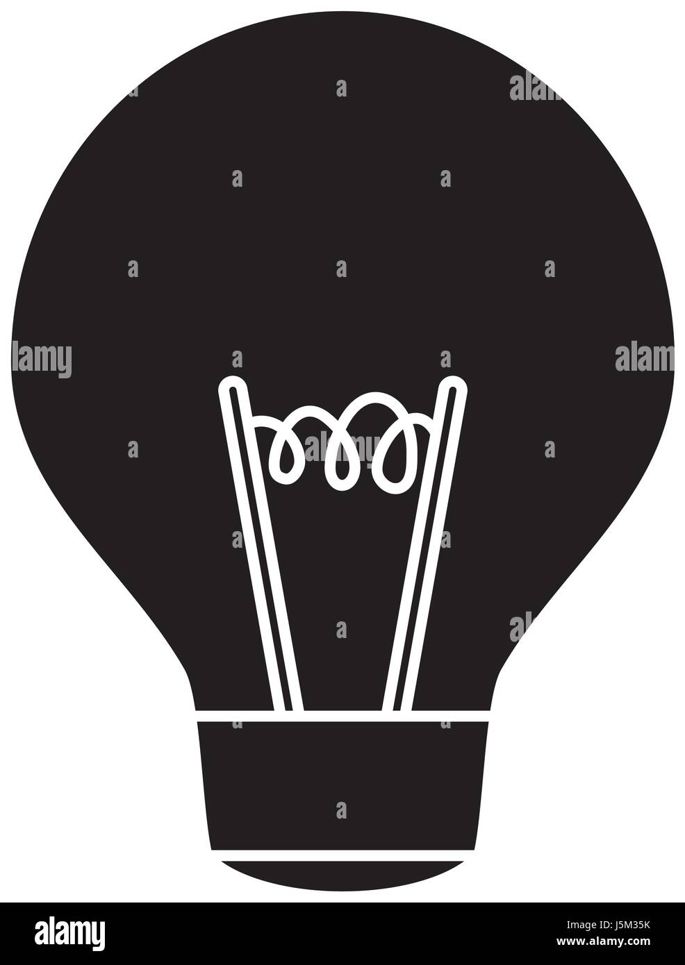 bulb light icon Stock Vector Image & Art - Alamy