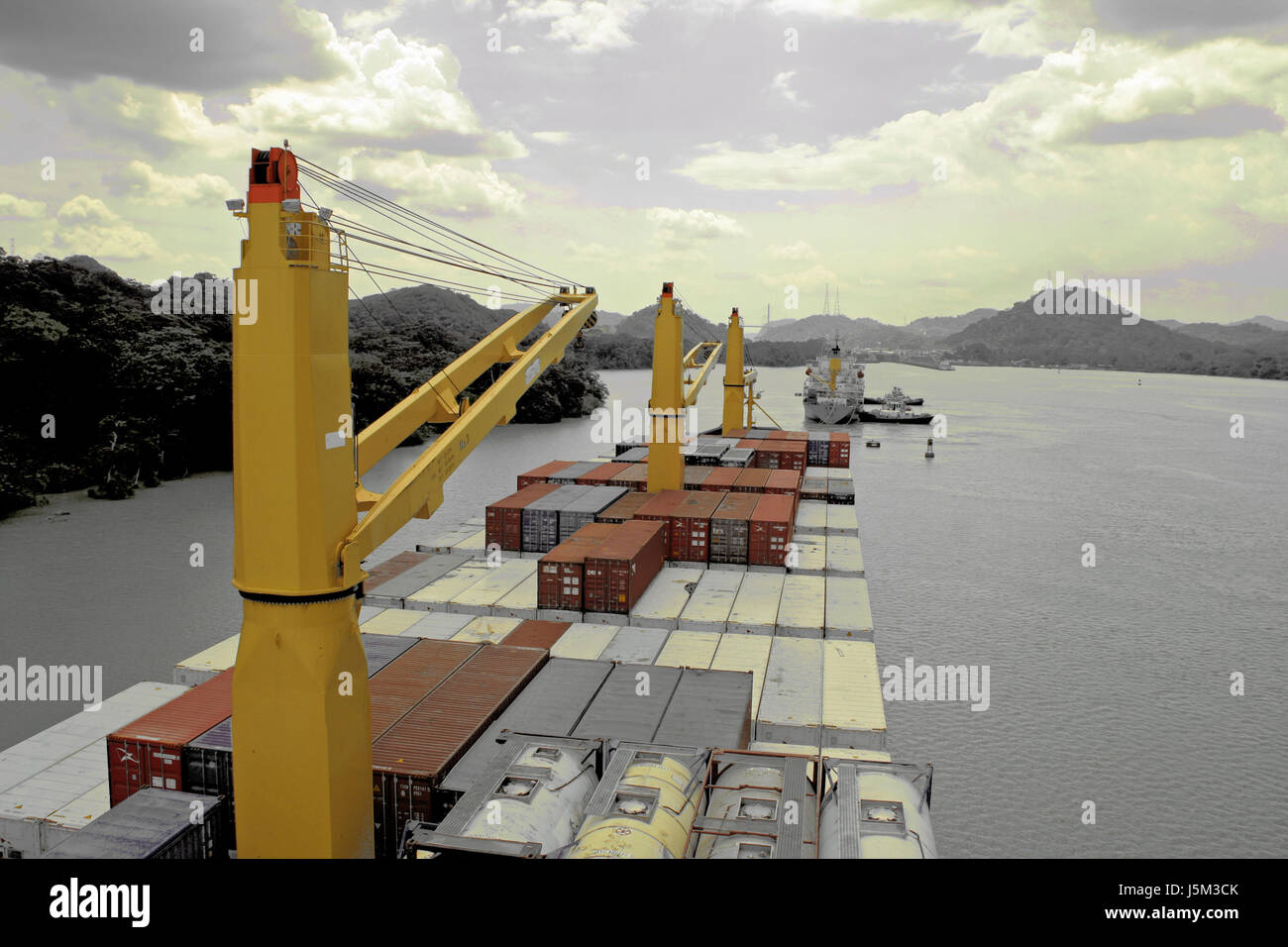 container ship logistics delivery import export freight cargo ship ...