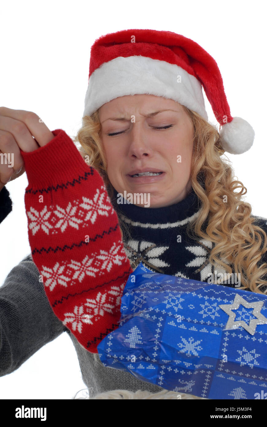 woman winter portrait advent skin gift nicholas entice socks weep cry ...