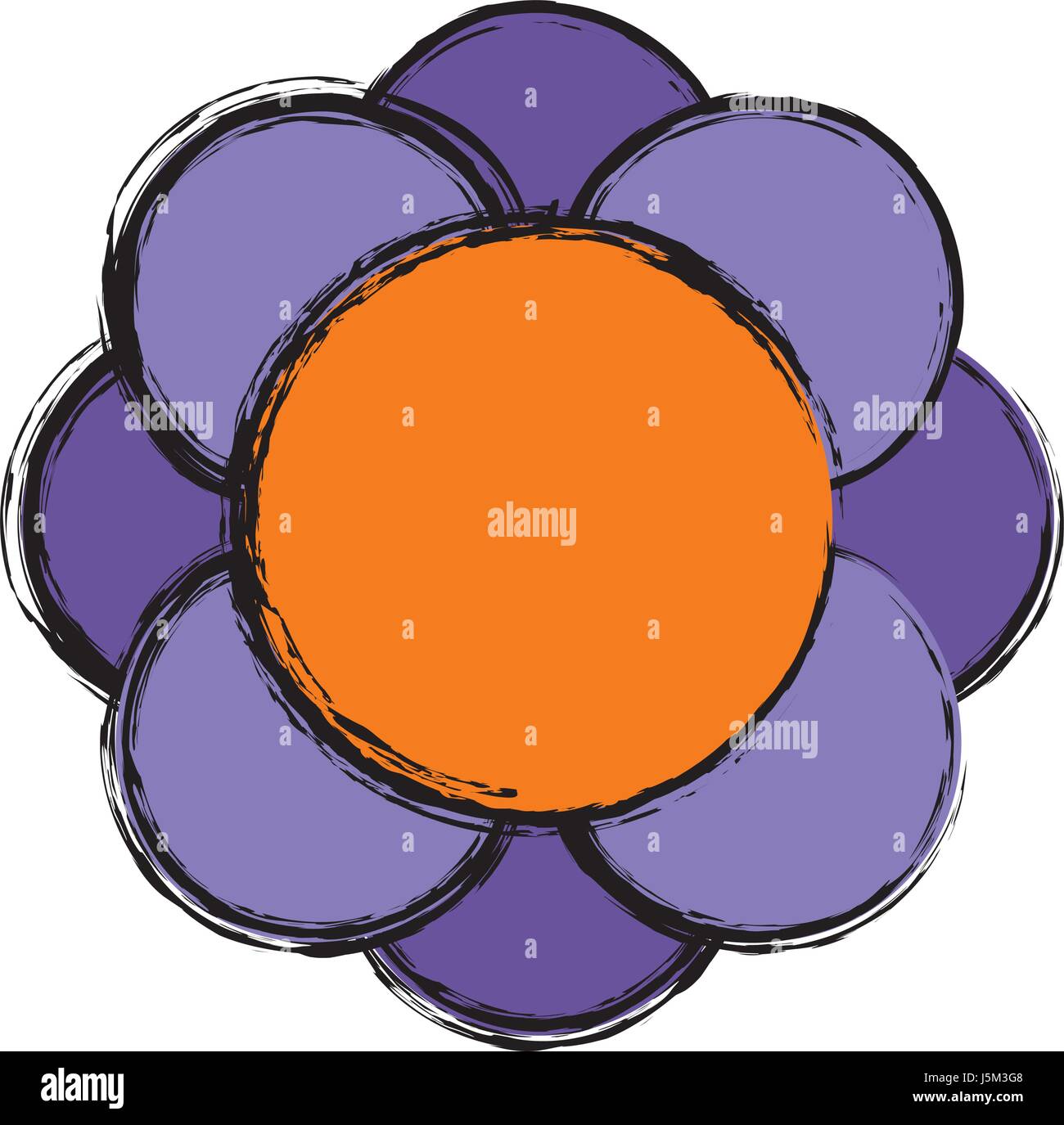 beautiful flower icon Stock Vector Image & Art - Alamy