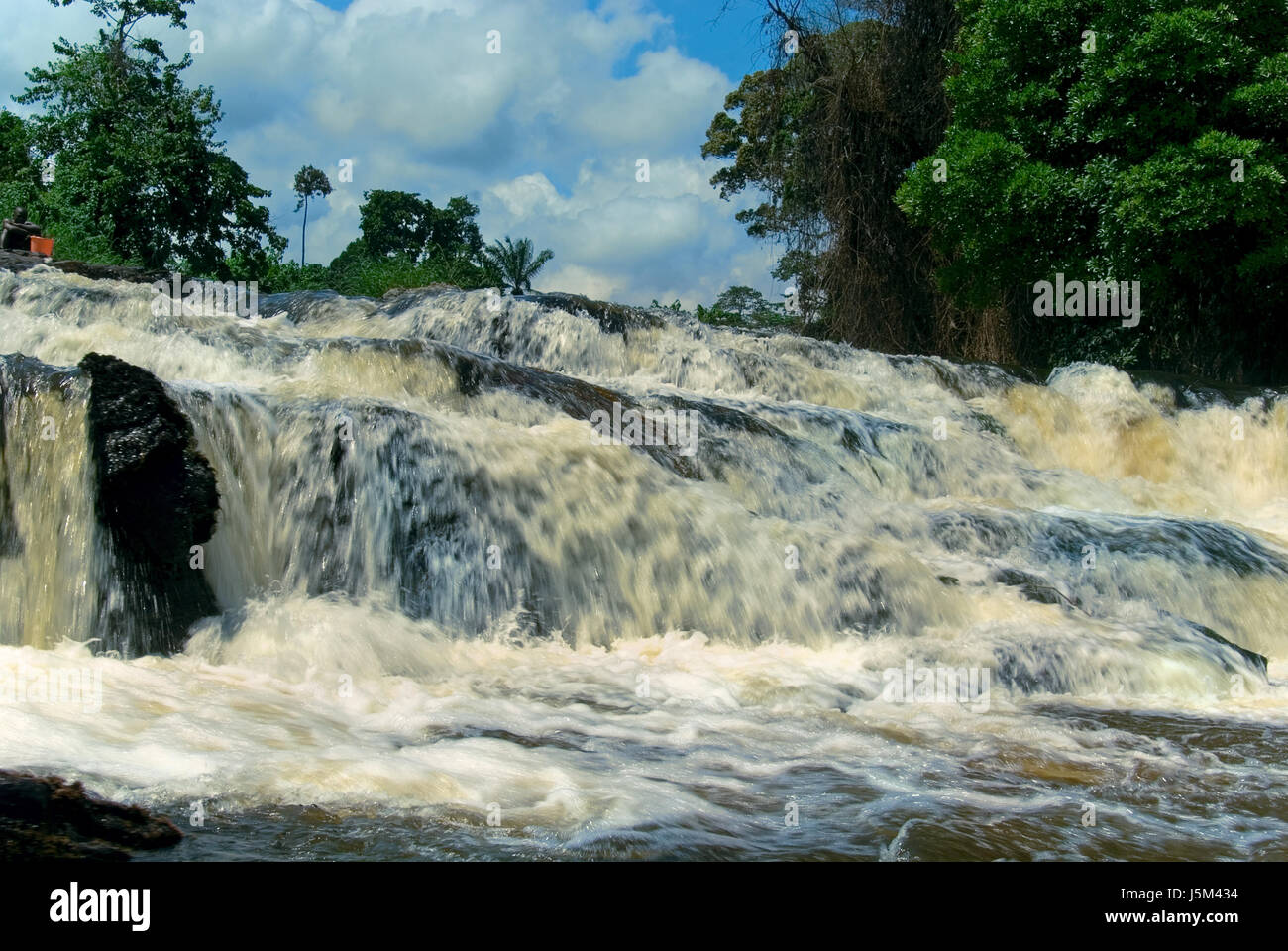 the lob waterfall Stock Photo - Alamy