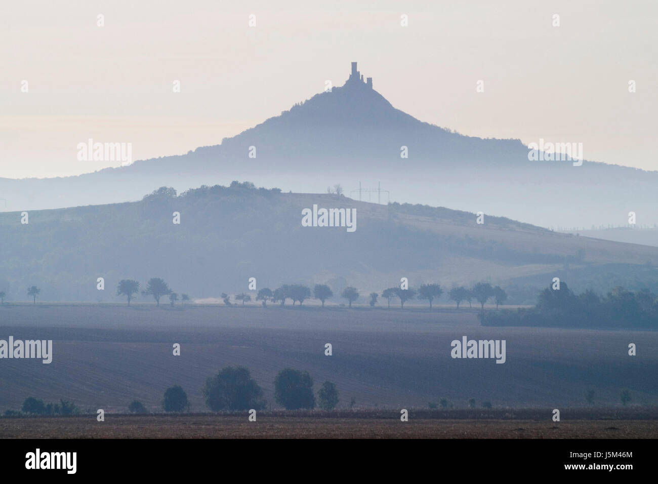the hasenburg in bohemia Stock Photo - Alamy