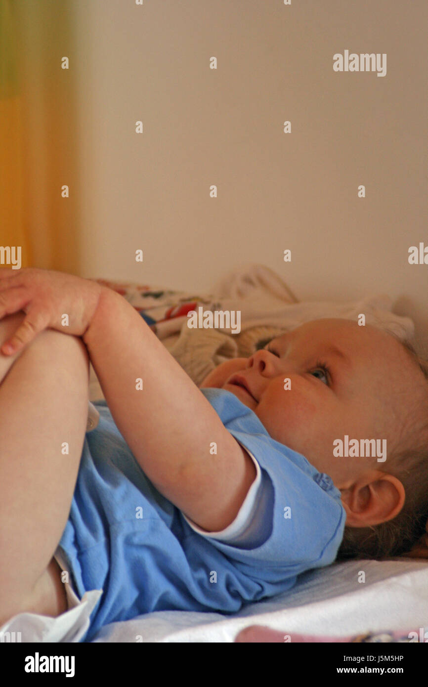 on the changing table Stock Photo - Alamy