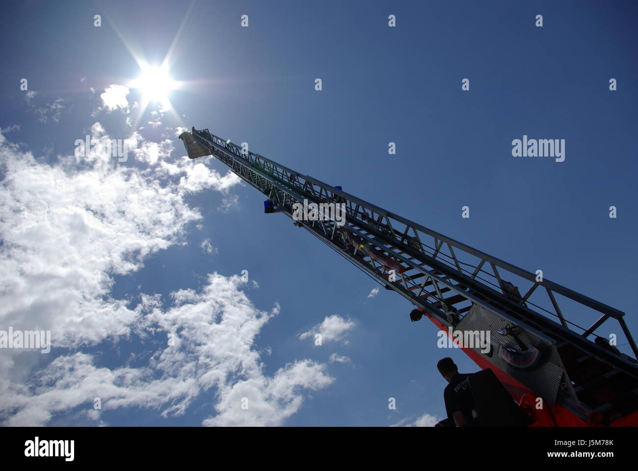 blue longing freedom liberty fire conflagration fire brigade firmament ...