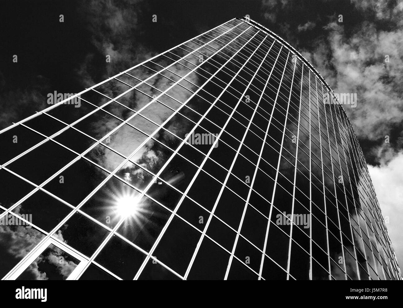 Sun in back Black and White Stock Photos & Images - Alamy