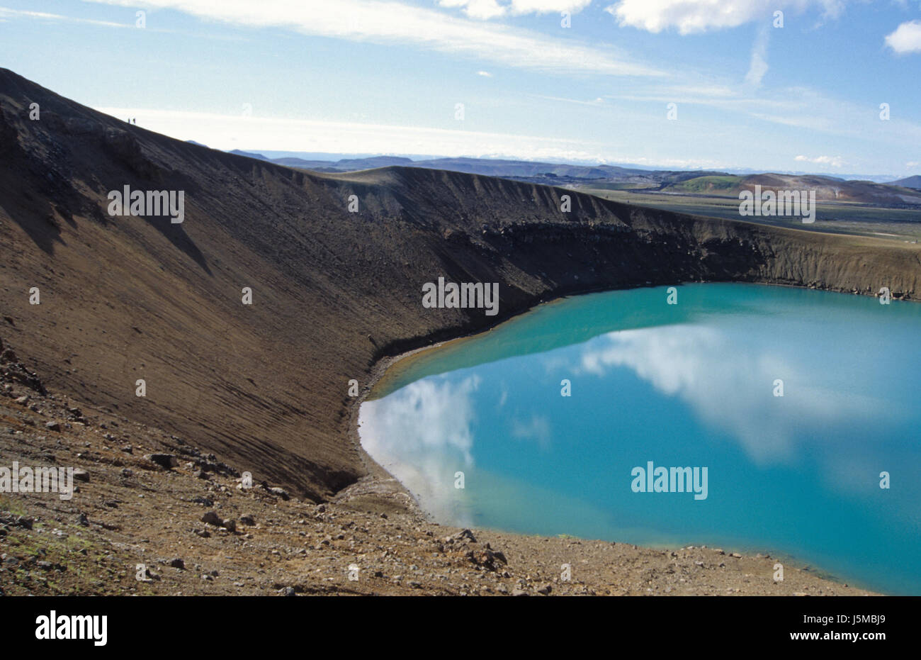 the explosion crater Stock Photo - Alamy