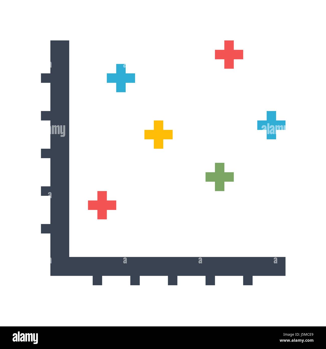 Dot plot Stock Vector Images - Alamy
