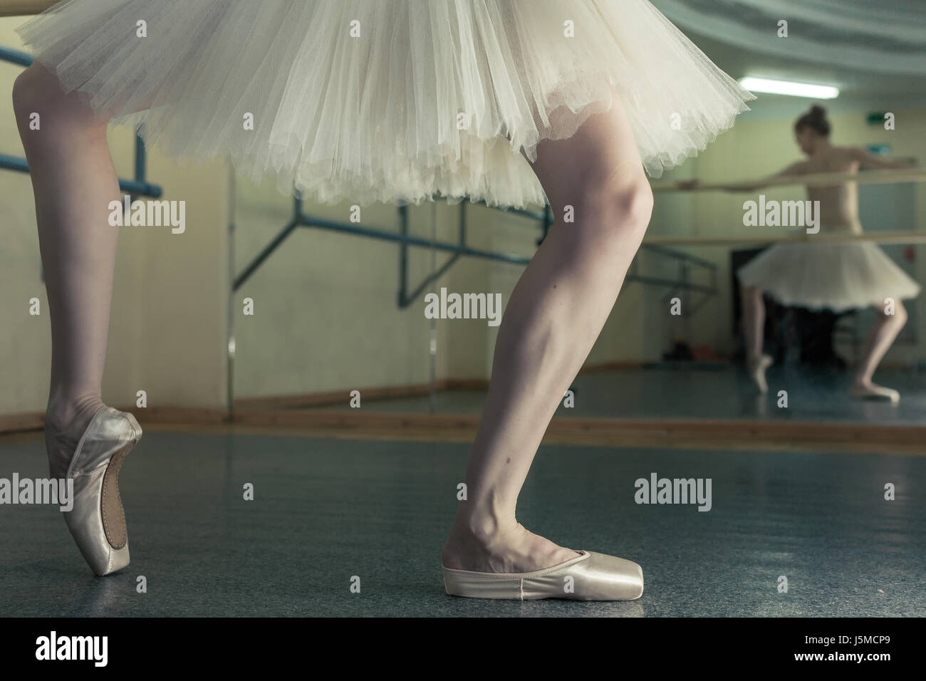 Ballet dancer at bar hi-res stock photography and images - Alamy