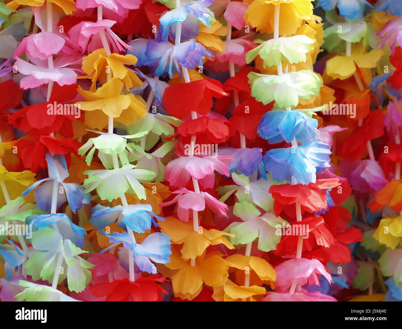 colorful party garlands Stock Photo - Alamy