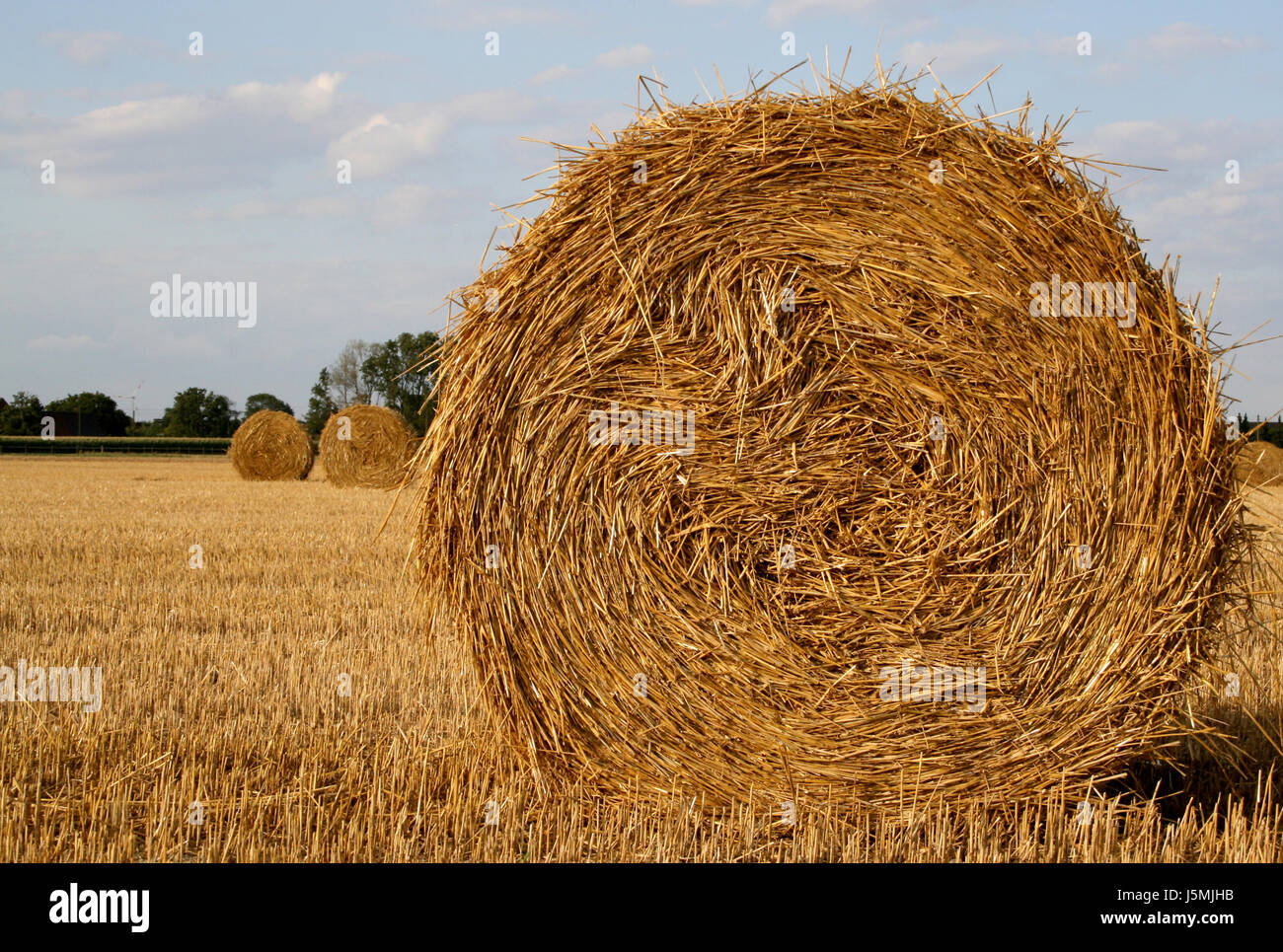 straw bales (2 Stock Photo - Alamy