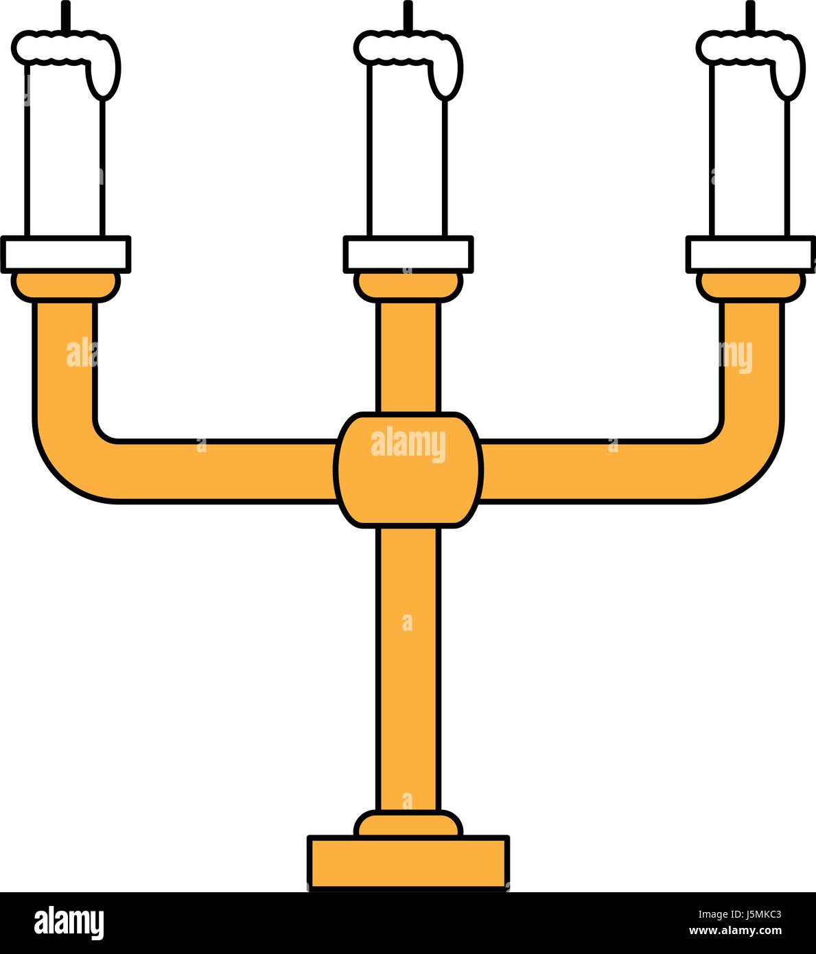 Candlestick Base Stock Vector Images - Alamy