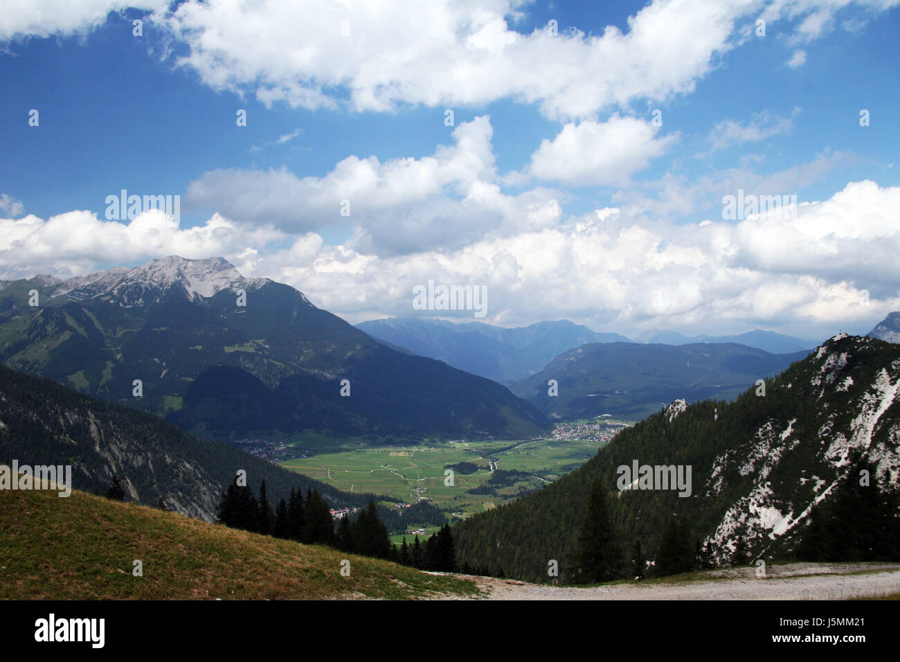 view of the valley Stock Photo - Alamy
