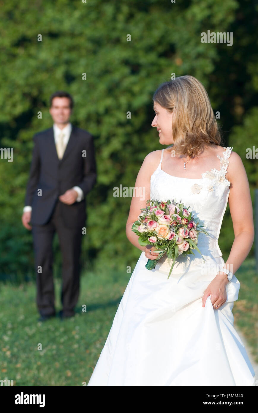 bride and groom Stock Photo - Alamy