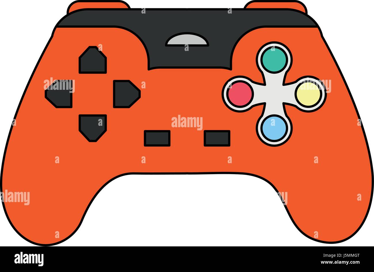 color image cartoon control video games Stock Vector Image & Art - Alamy