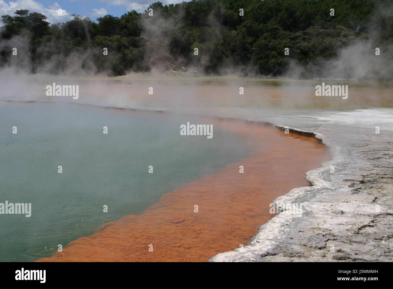 champagne pool,new zealand Stock Photo - Alamy
