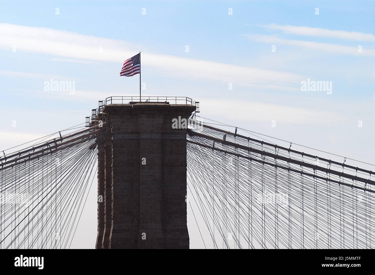 Brooklyn bridge columns hi-res stock photography and images - Alamy