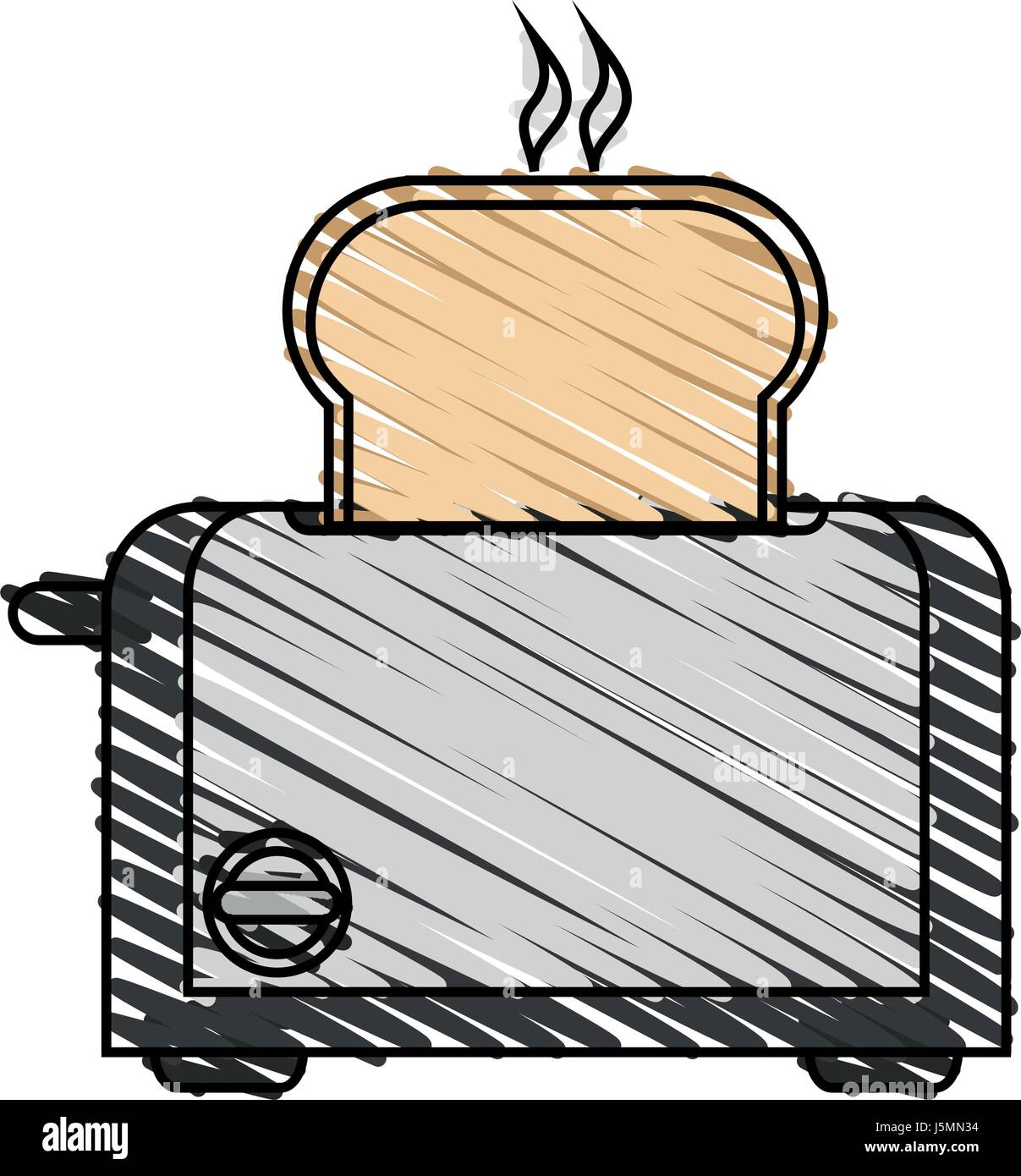 Cartoon toaster Stock Vector Images - Alamy