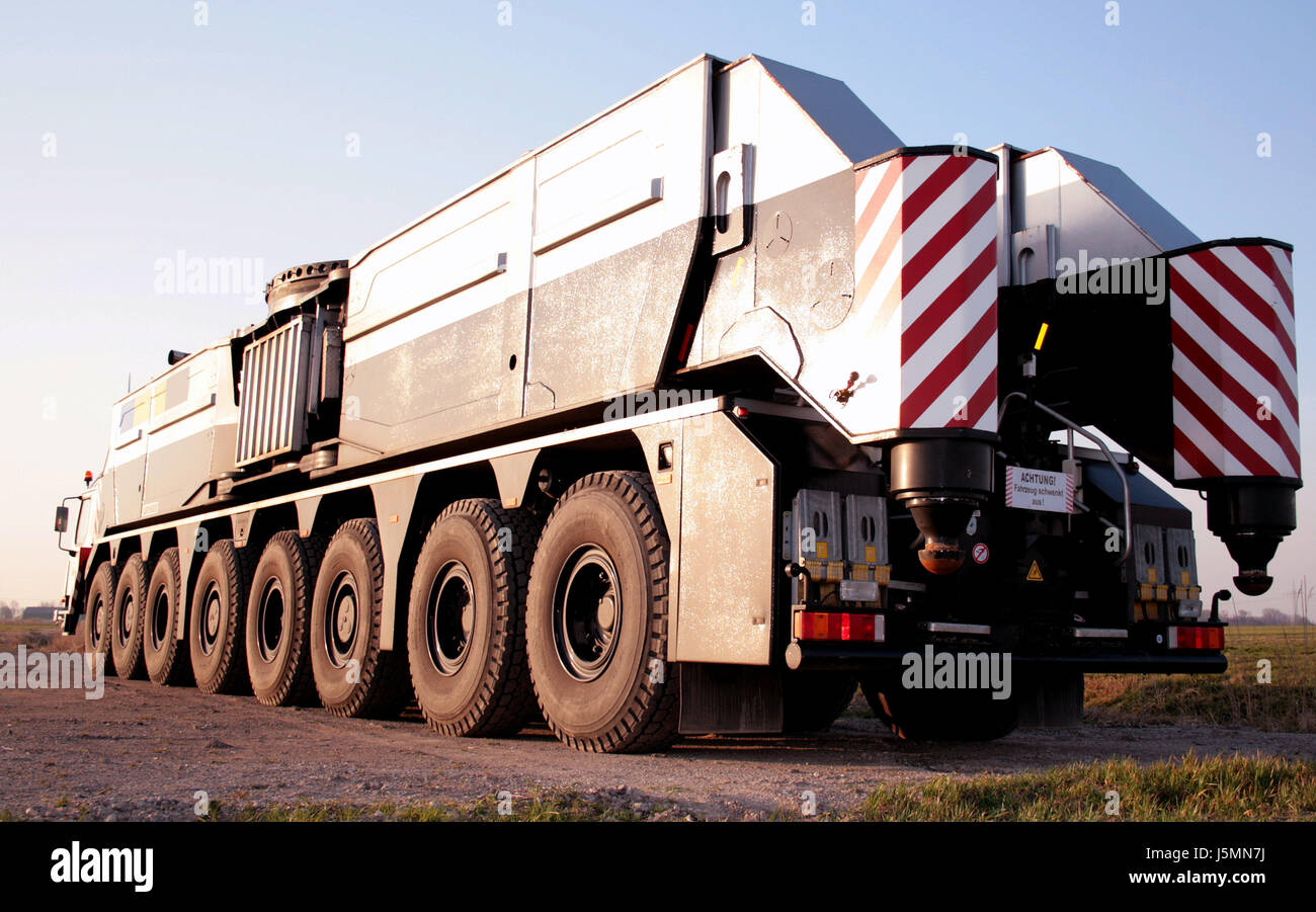 gigant on 16 wheels Stock Photo - Alamy