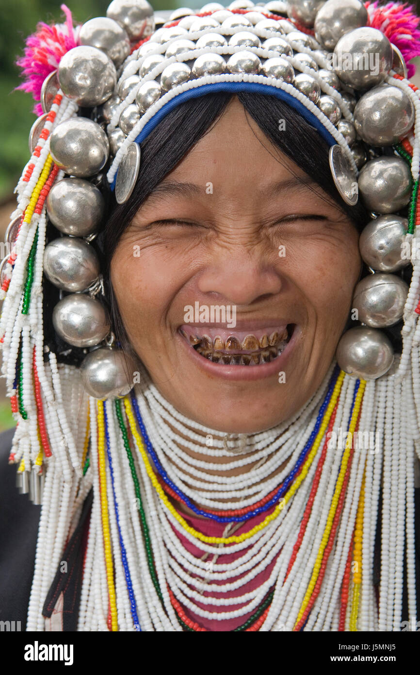 akha - woman Stock Photo - Alamy