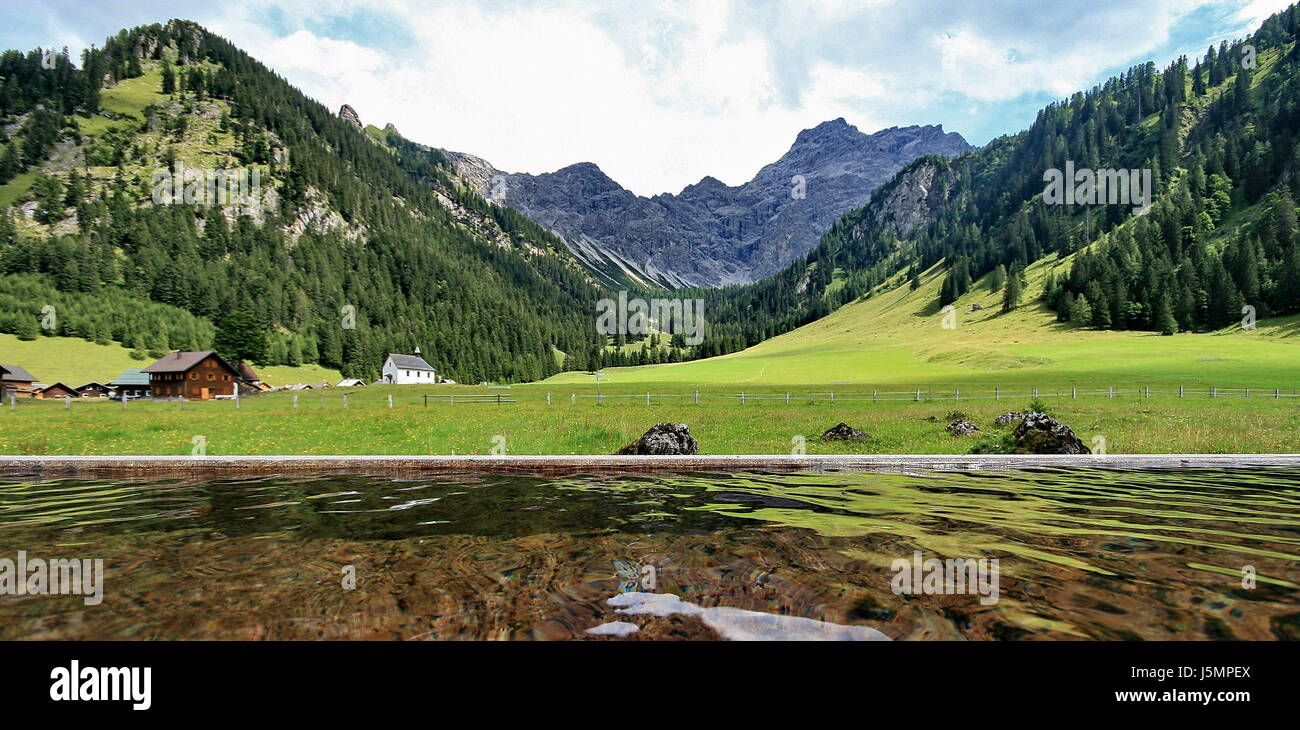 fountain panorama transversely Stock Photo - Alamy