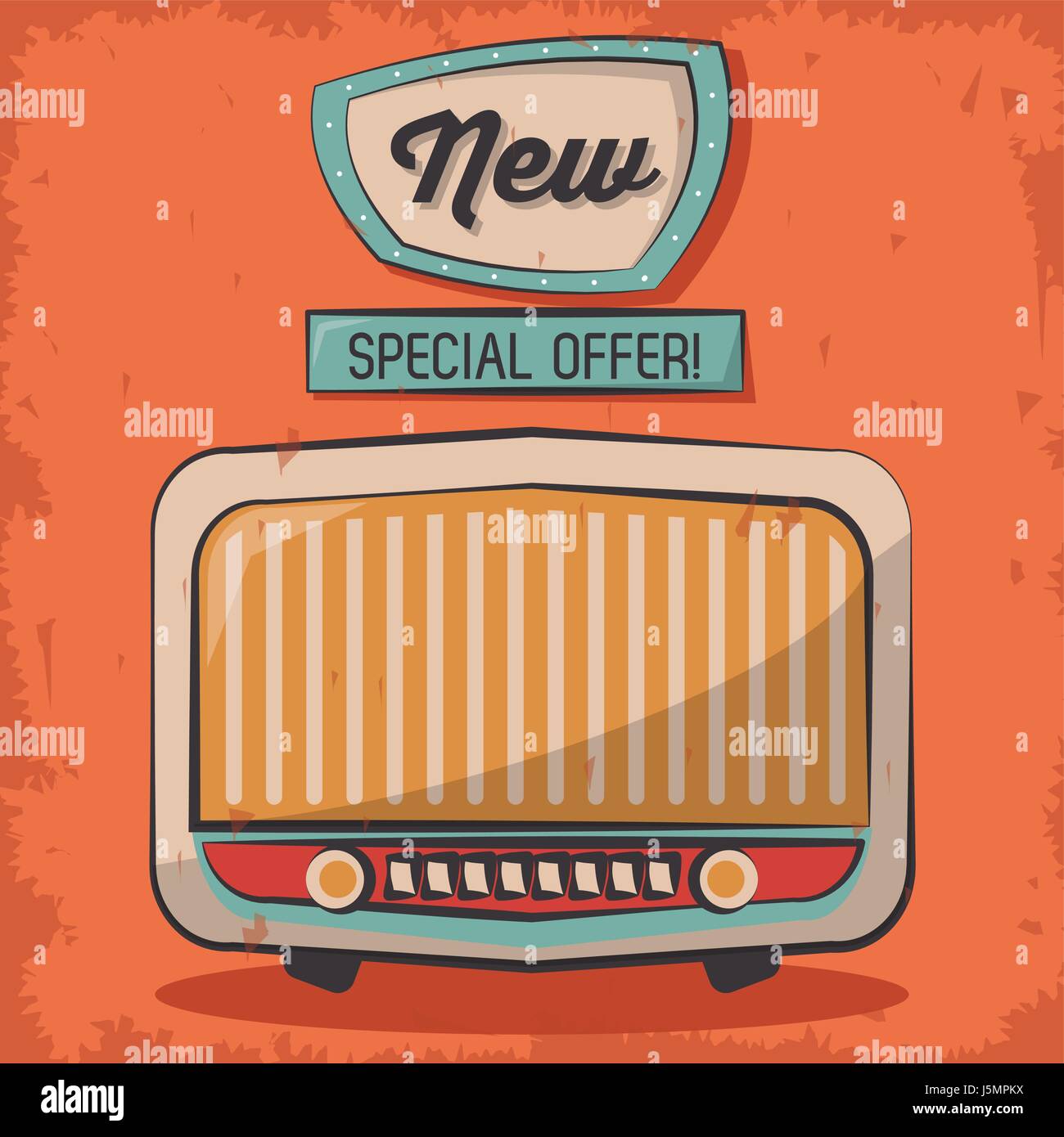 Radio shopping Stock Vector Images - Alamy