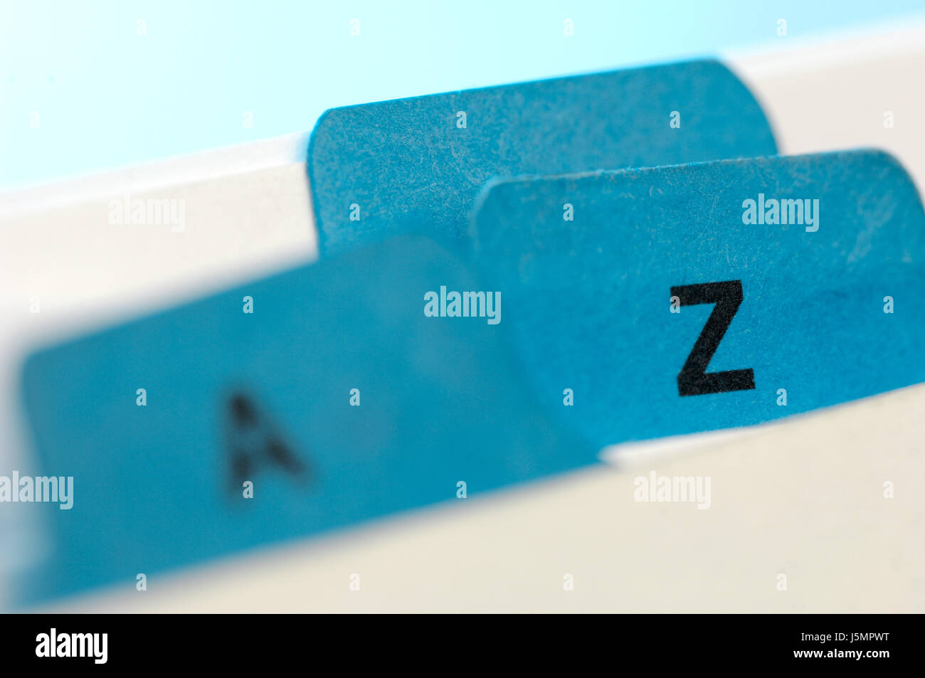 flashcards a and z Stock Photo - Alamy
