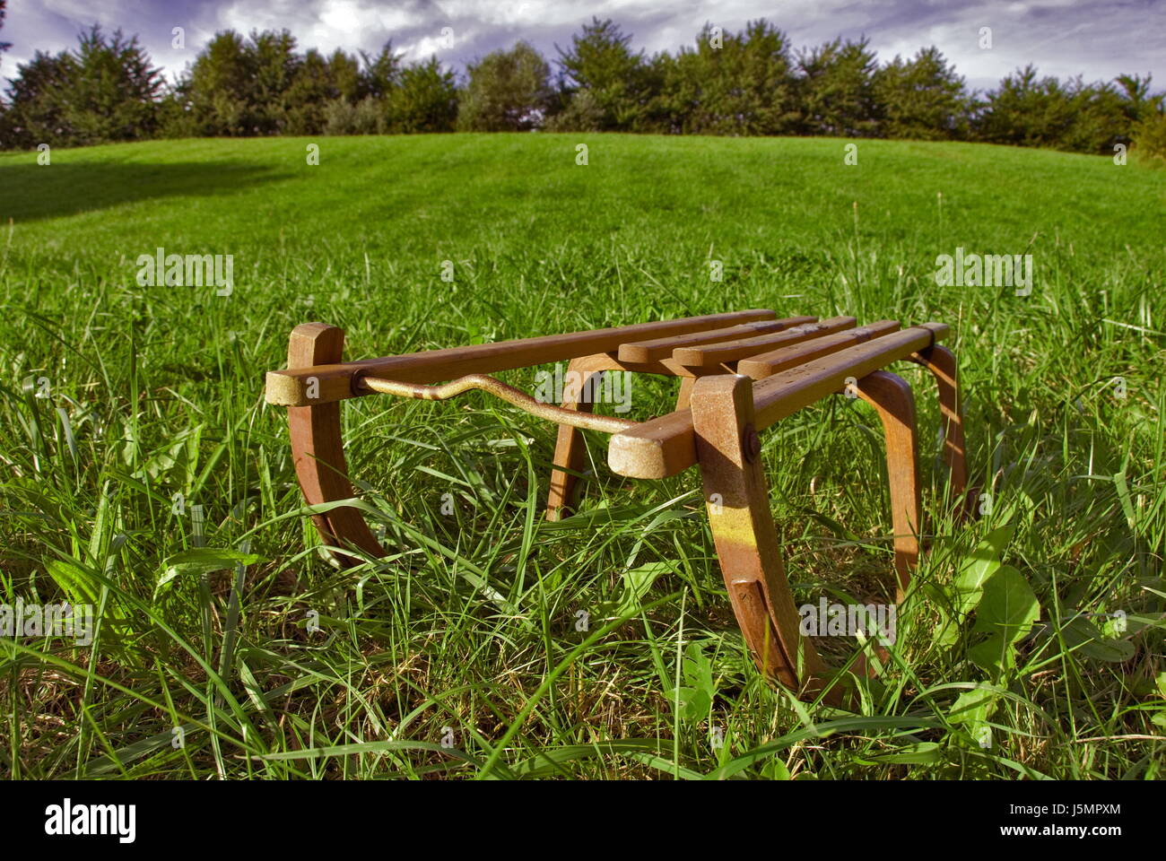 Grass sledging hi-res stock photography and images - Alamy