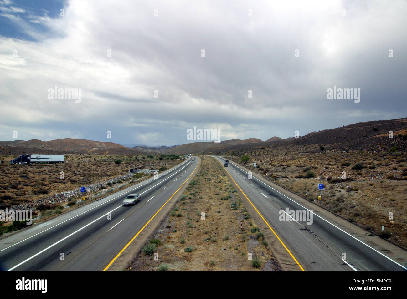 highway through the mountains Stock Photo - Alamy