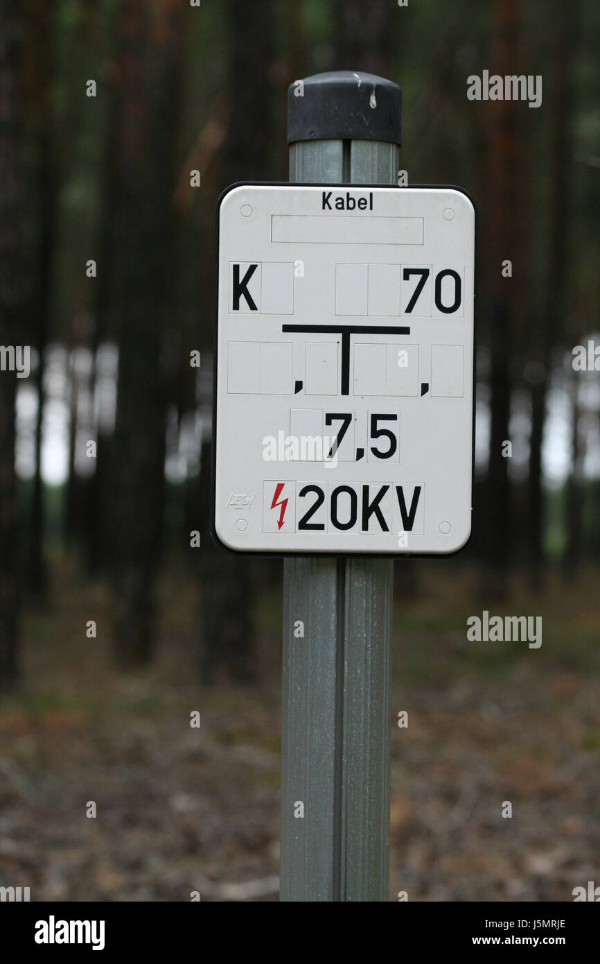 Underground cable high hi-res stock photography and images - Alamy