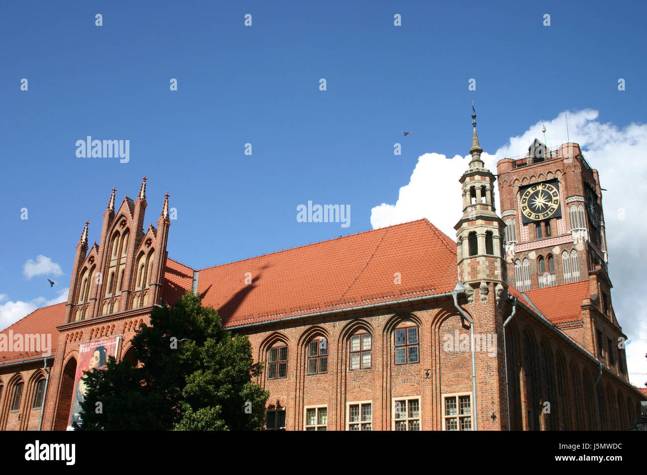 city hall in torun Stock Photo - Alamy