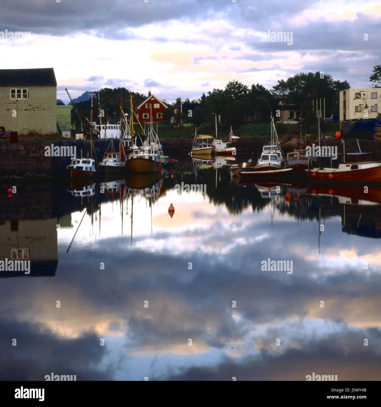europe harbor norway harbours iceland clouds sailing boat sailboat ...