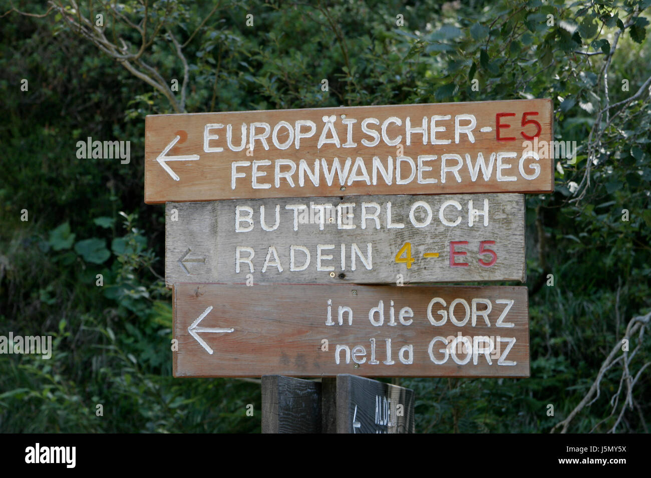 E5 european long distance path hi-res stock photography and images - Alamy