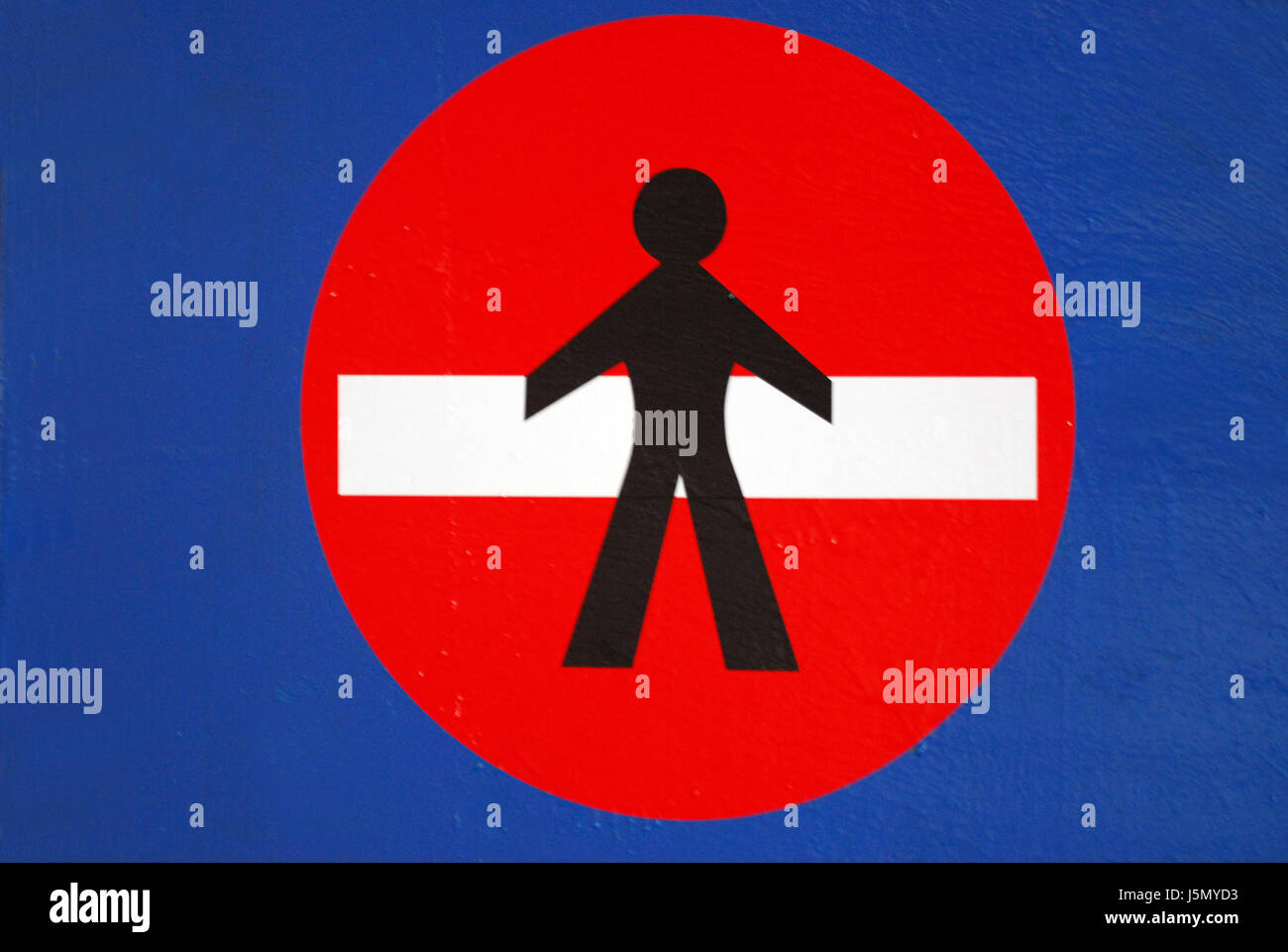 sign signal blue danger black swarthy jetblack deep black blank ...