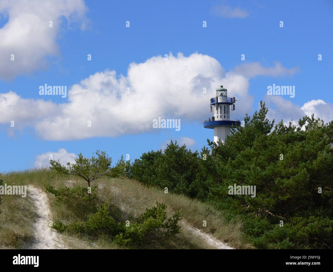 dueodde - lighthouse Stock Photo - Alamy