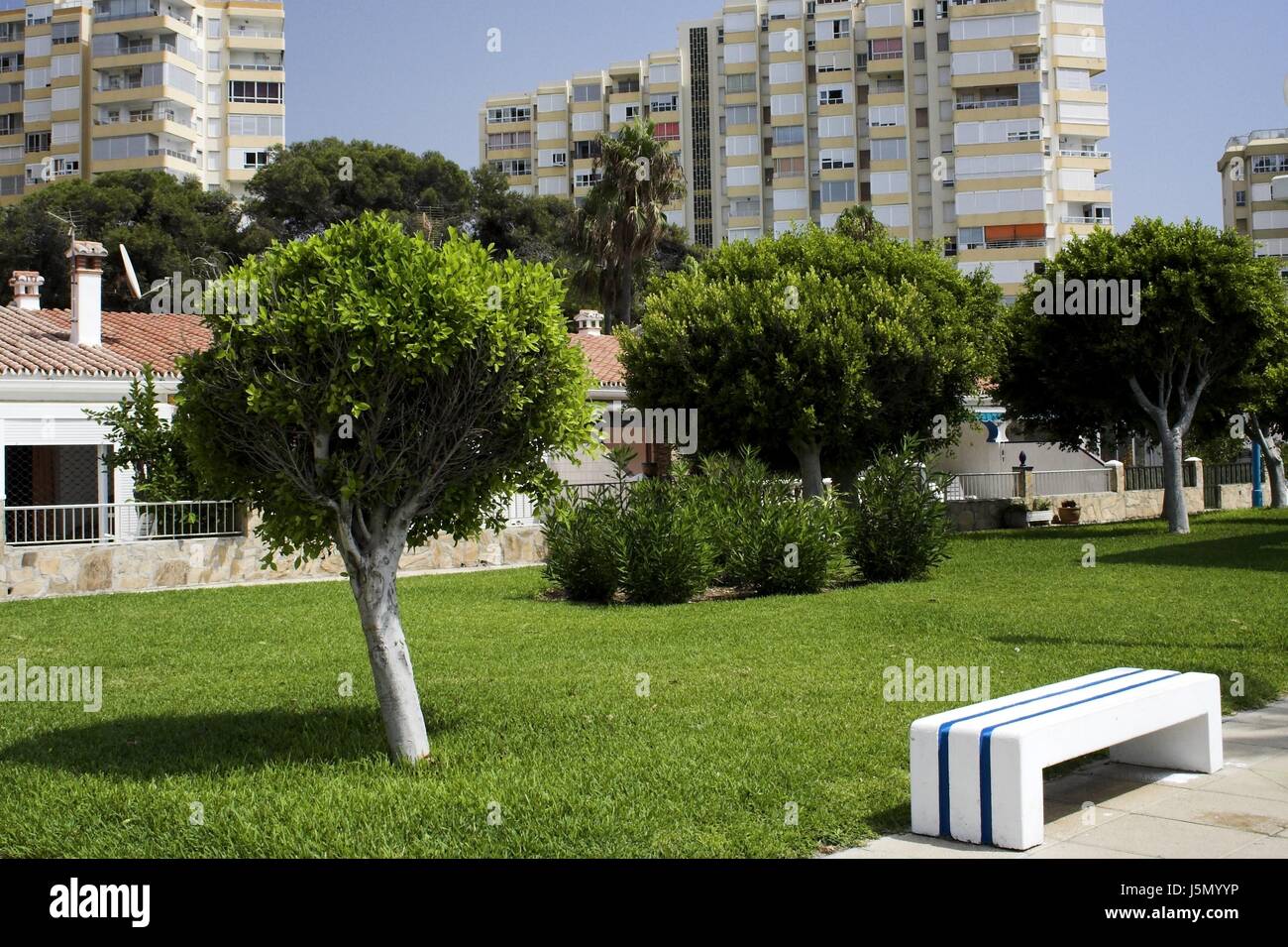 park on the beach in torrox Stock Photo - Alamy