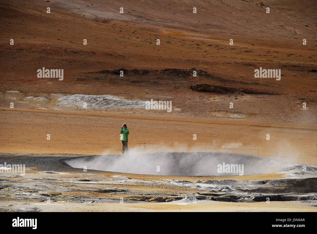 steam hot energy power electricity electric power crater mud babble ...