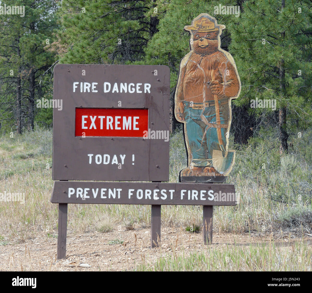 Forest fire shield nature hi-res stock photography and images - Alamy