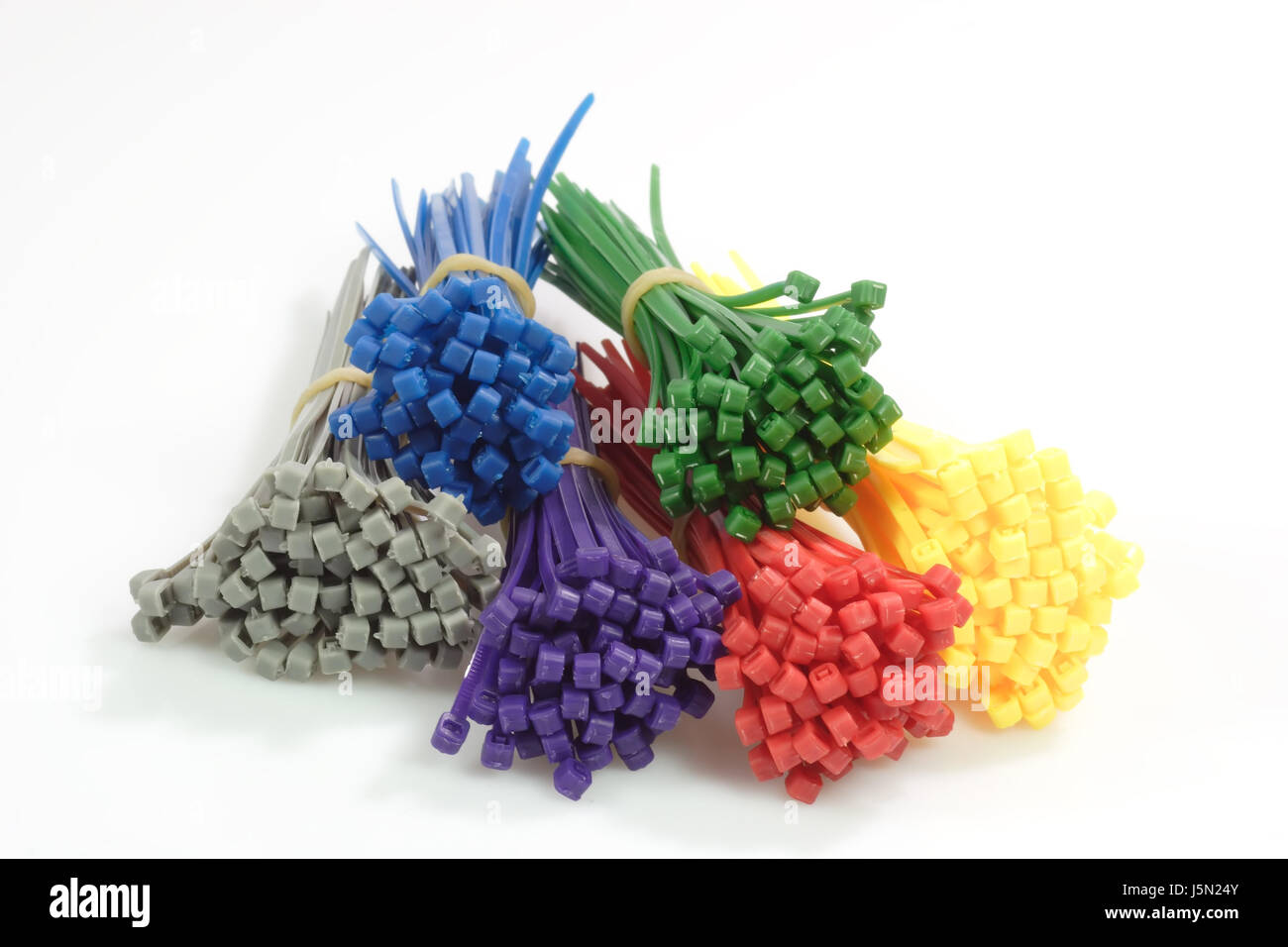 disposable cable ties Stock Photo - Alamy