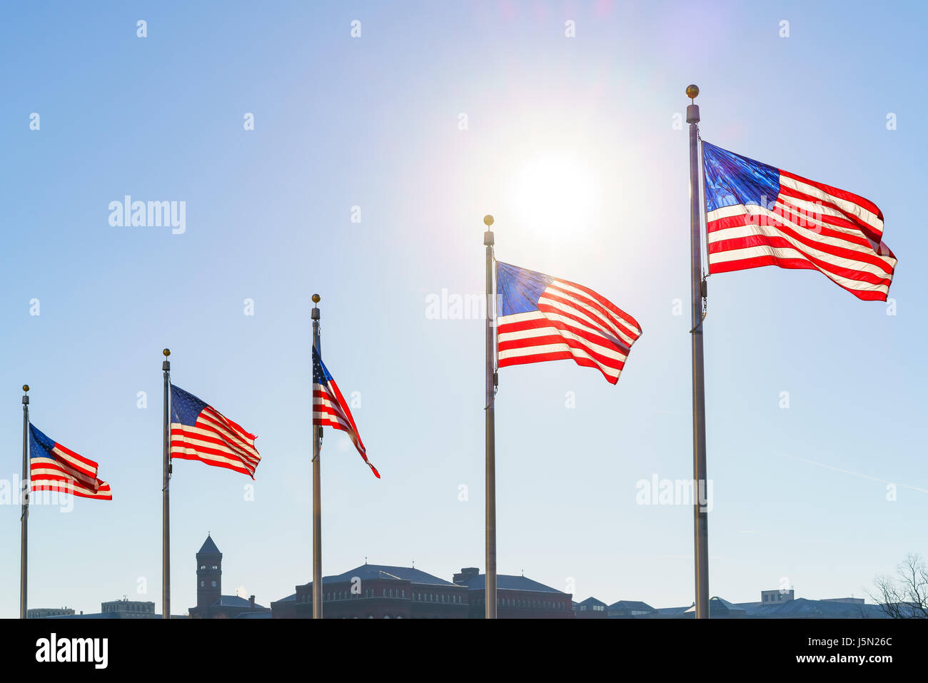 The flags usa hi-res stock photography and images - Alamy